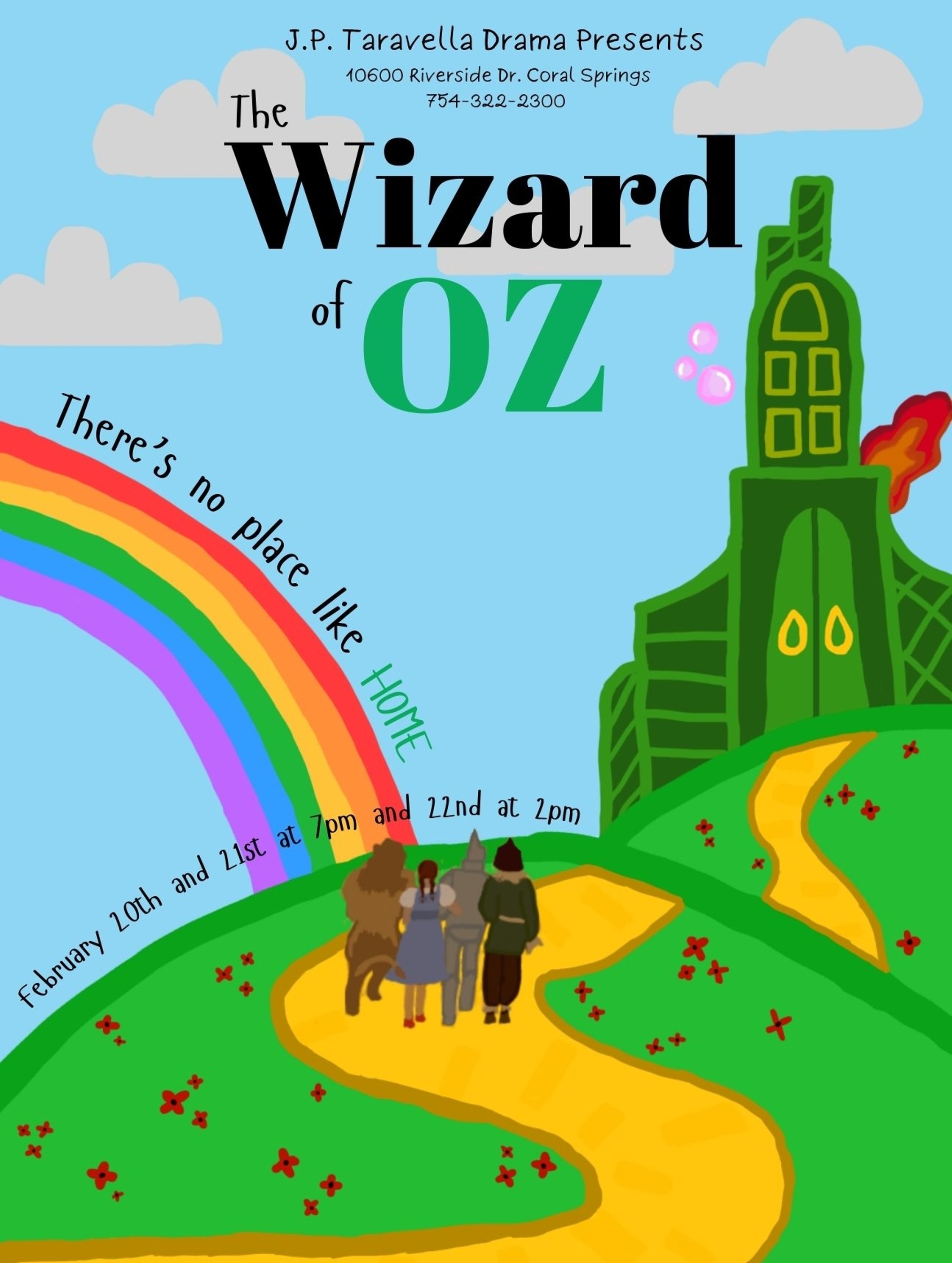 The Wizard of Oz at JP Taravella High School - Performances February 20 ...